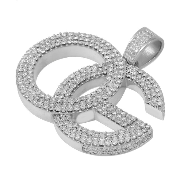 14K GOLD DIAMOND OG CUSTOM PENDANT 17.0 CT - OMI Jewelry