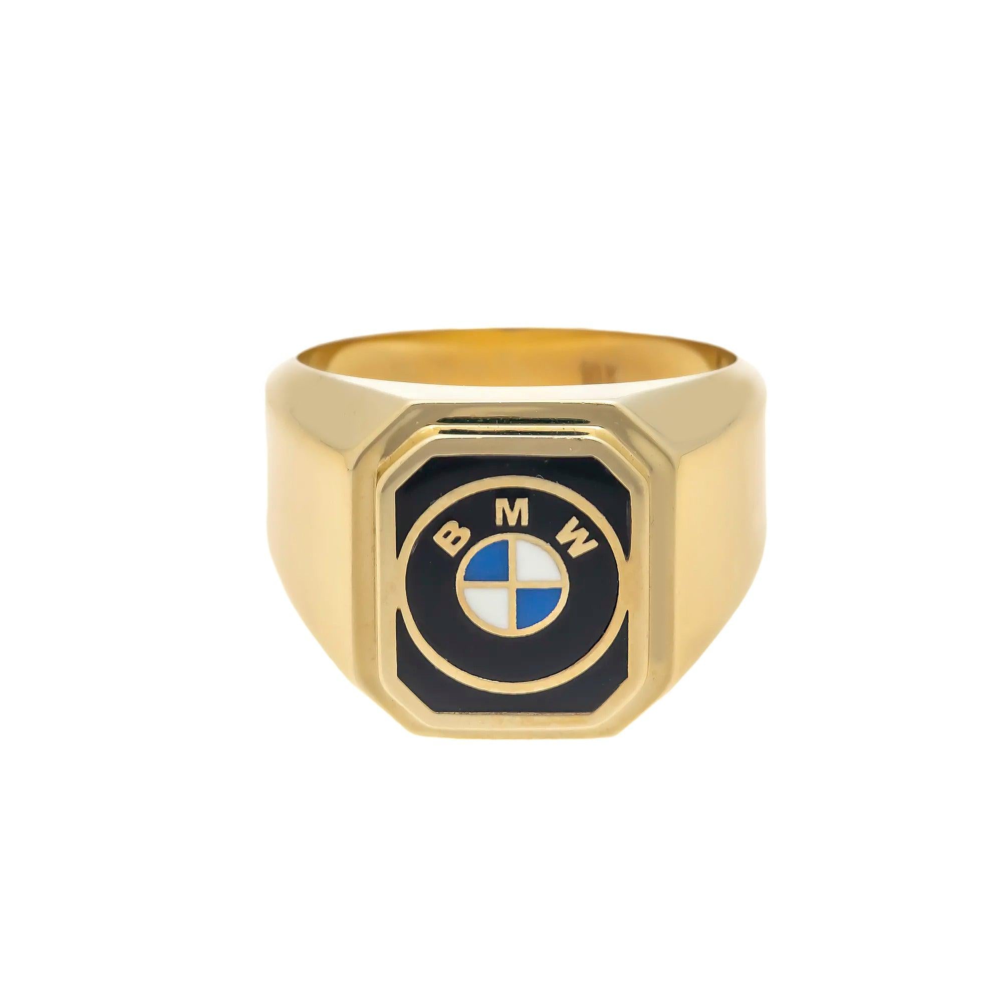 10K GOLD BMW RING 9.3G - OMI Jewelry
