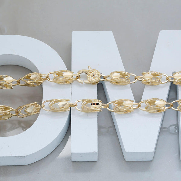 Buy 14K GOLD 6.31MM TURKISH LINK CHAIN at the Best Price | OMI Jewelry