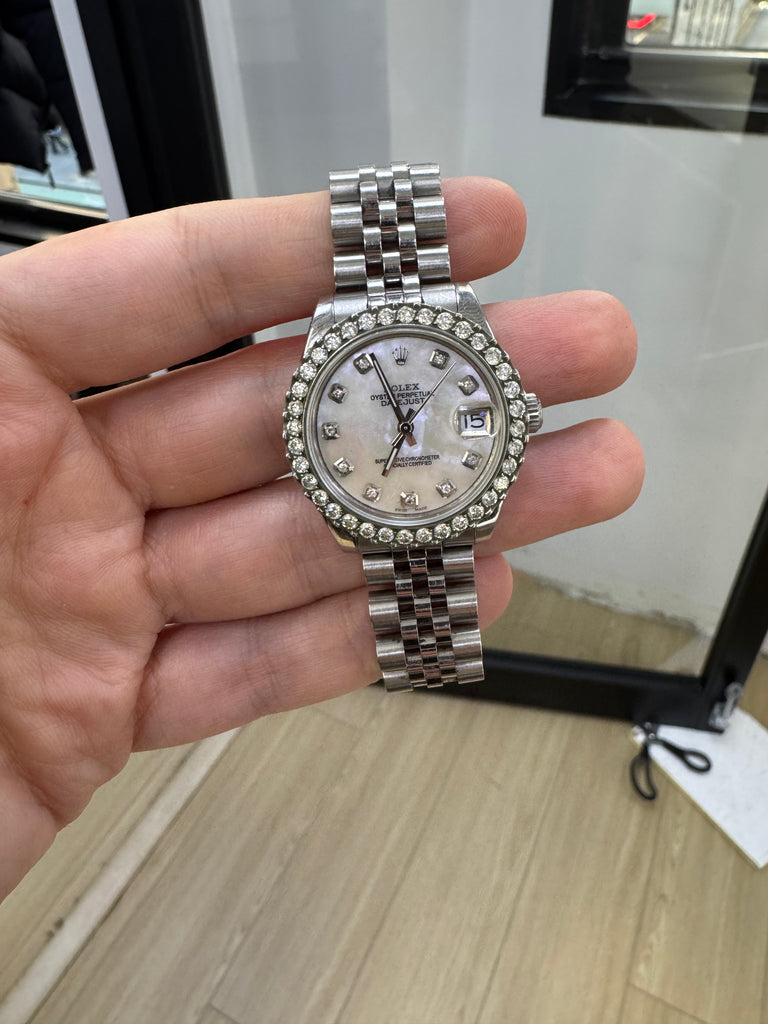 Buy 31mm hidden clasp Rolex datejust at the Best Price | OMI Jewelry
