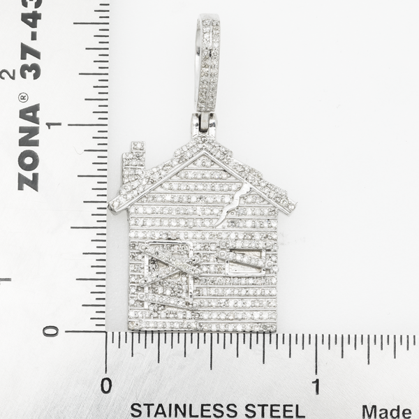 Buy 10K GOLD DIAMOND TRAP HOUSE PENDANT 1.10 CTW at the Best Price ...