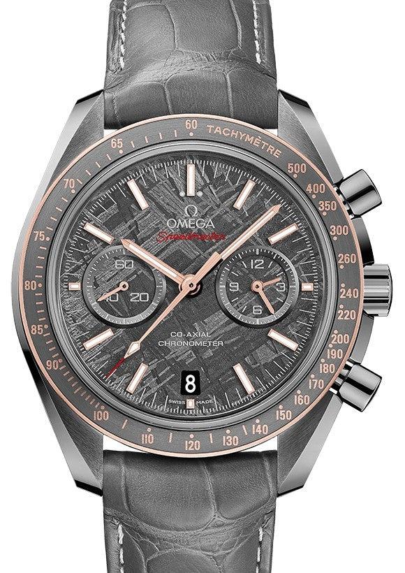 Omega Speedmaster Grey Side of the Moon Meteorite Ceramic Mens Watch 3 ...