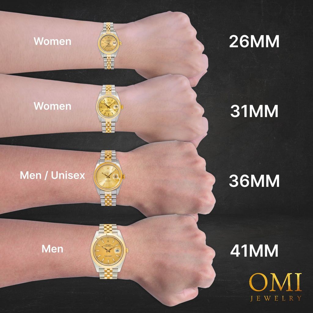 Rolex Datejust 26MM 6916 Silver Pattern Diamond Dial White Gold Fluted ...