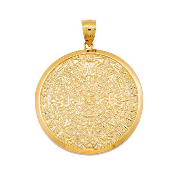 10K GOLD COIN PENDANT 2.6" - OMI Jewelry